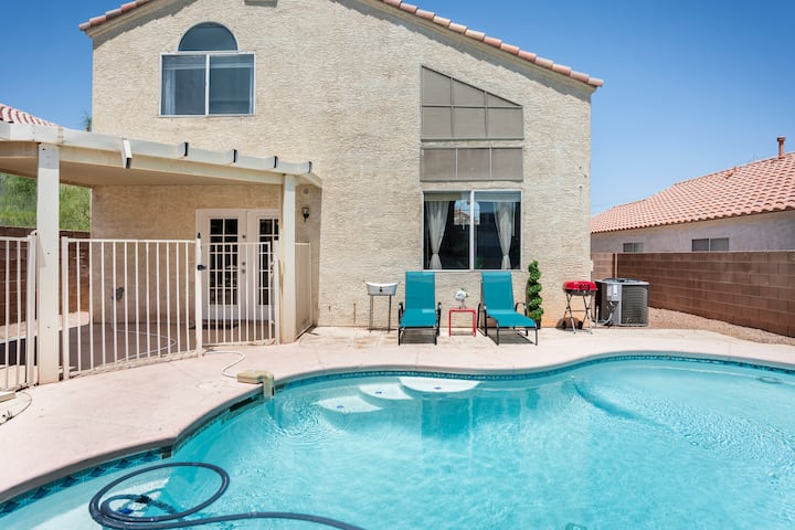 3b 3b Pool House With Themed Room W/ Fast Wi-fi - Las Vegas