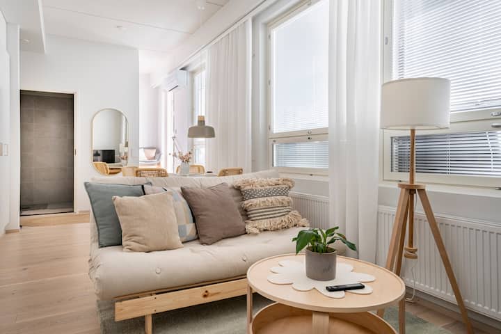 Moderni Kaksio Ydinkeskustassa, Ylin 6. Krs. - Kuopio