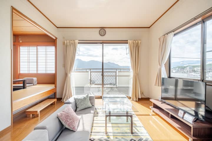 New!海目の前！駿河湾の入江を望むオーシャンフロント貸別荘 - Numazu