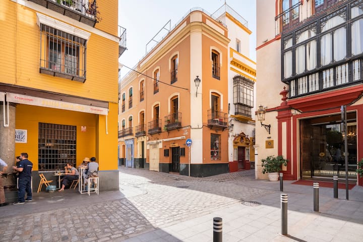 Historic House By Cathedral - Roof Terrace Views - セビーリャ