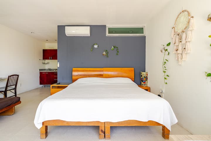 Estudio Moderno, Alberca  A Pie De Playa! - 누에보 발라타