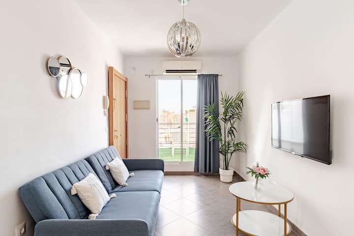 Bonito Y Céntrico áTico - Malaga