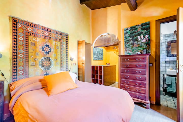 Chambre Avec Salle De Bain Attenante Et Jardin - Rome
