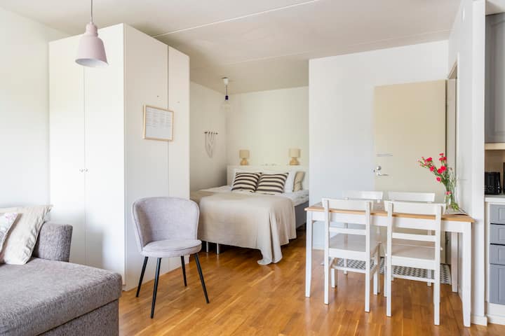 Yksiö Saunalla Ja Patiolla - Porvoo