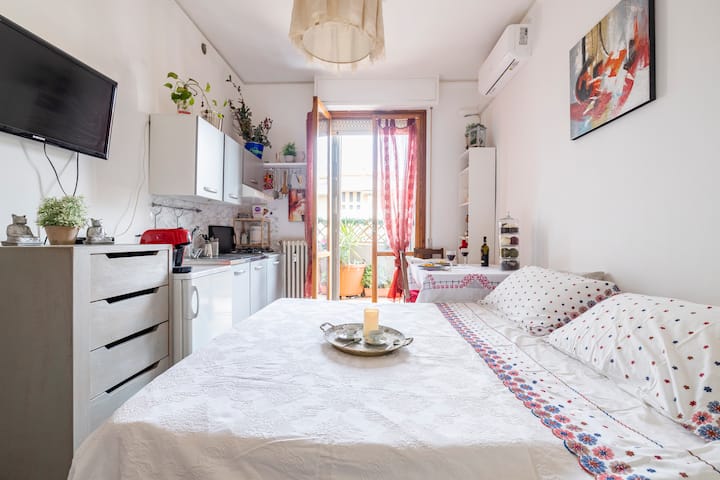 Studio Flat With Balcony Ac - Scandicci