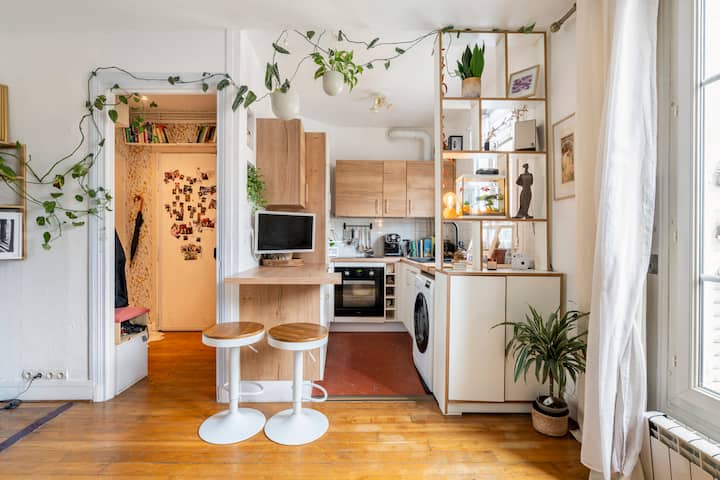 Appartement Cosy Belleville - Paris