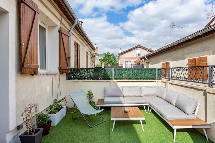 Appartement Paisible Et Lumineux - Nanterre