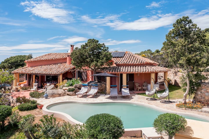 Villa Antares Con Piscina E Vista Mare - Sardinia