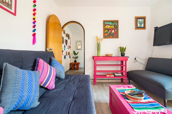 Cozy Small 1st Floor Apt Entire & Independent - Mexico City