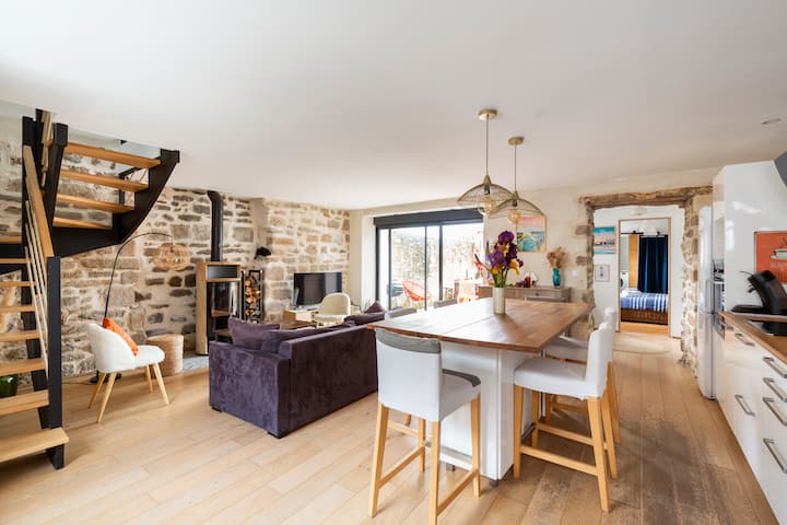 Maison à 400 M Du Centre, 6 Personnes Avec Jardin - La Turballe
