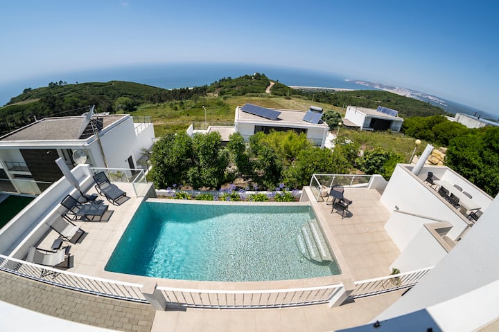 Maria Vista Nazaré - Ocean View, Private Pool - São Martinho do Porto