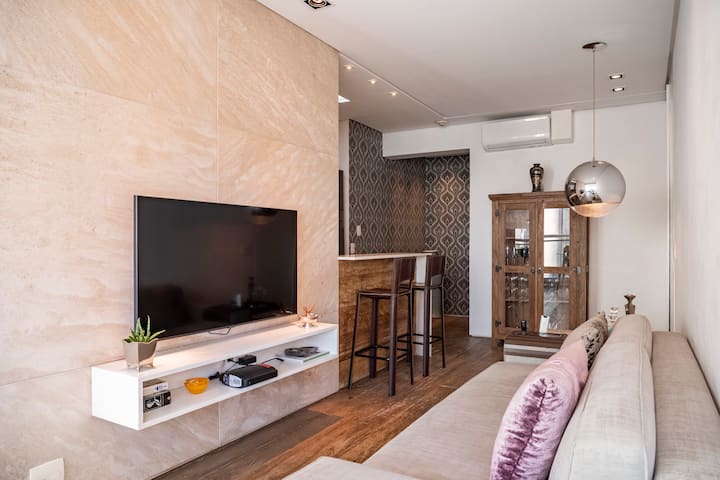 Loft Design, Vista Incrível &Spa, Fácil Mobilidade - São Paulo