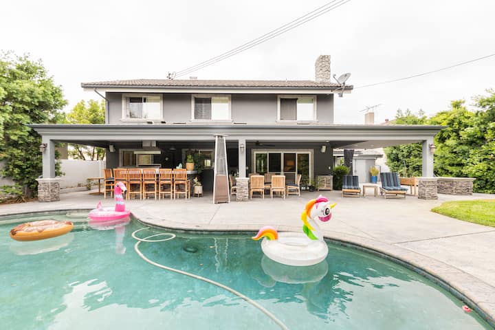 Spacious|pool|10min To Disney, 20-25min To Beaches - Orange, CA