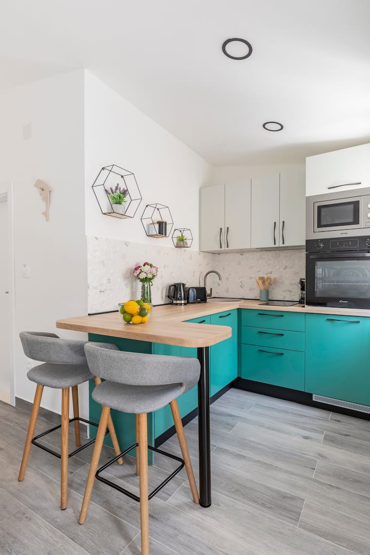 New! Sweet&cozy Studio With Patio - Split