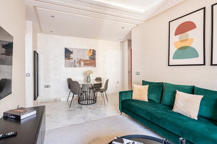 Modern&stylish 1bedroom W Garage/rabat City Center - Rabat