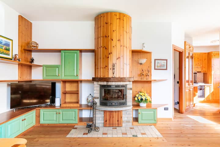 Chalet Dolomiti View 110 M² 10' De Cortina+parking - Cortina d'Ampezzo