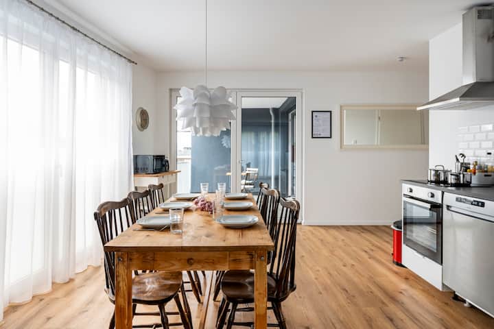Apts. Paris 77m²|cologne|messe|phantasialand|bonn - Erftstadt