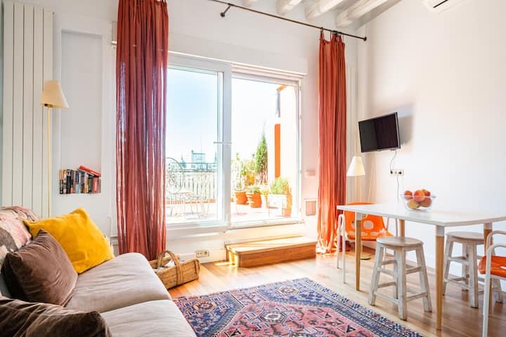 Cozy Attic  In The Heart Of Madrid - Madrid