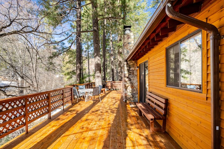 Forest Hermitage With Creek. Close To Everything! - Summerhaven, AZ