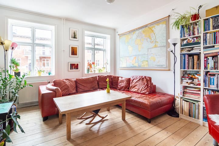 Spacious And Stylish Family Friendly Flat - Copenhague