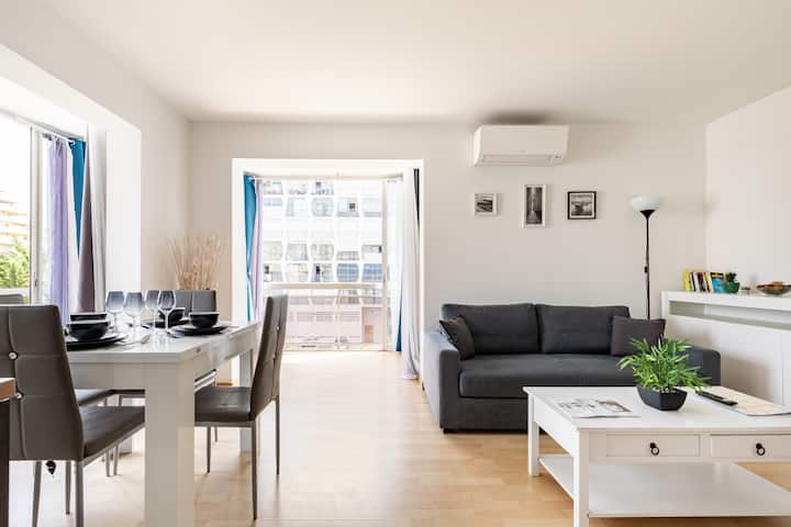 Centre Ville Port 3*, Plage à 5mn. T2, 1 Chambre - Le Grau-du-Roi