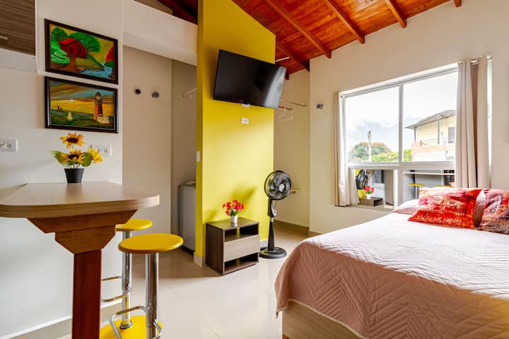 ¡Precioso Apartaestudio! Cerca A Medellín En Bello - Bello