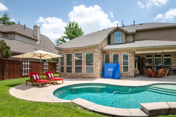 Casa En The Woodlands Texas Con Alberca - Tomball, TX
