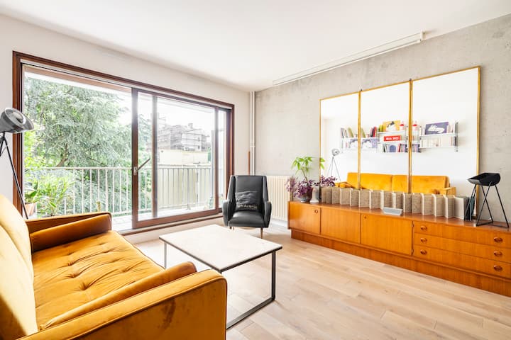 Beautiful Quiet Flat - 15mn From Central Paris - Porte de Montreuil