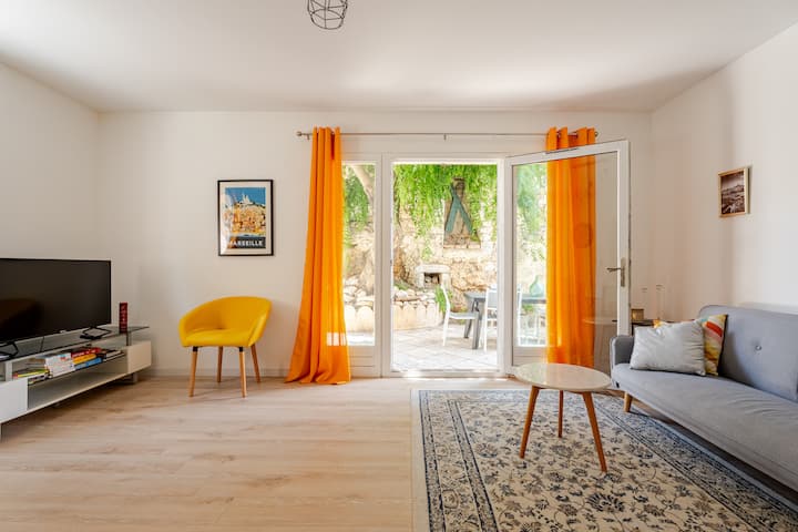 Villa Marseille, 97m, 3 Ch Au Calme Avec Jardin - Marseille