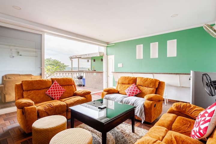 Luxury Duplex 2bhk/850 Mtrs To Candolim Beach - Goa