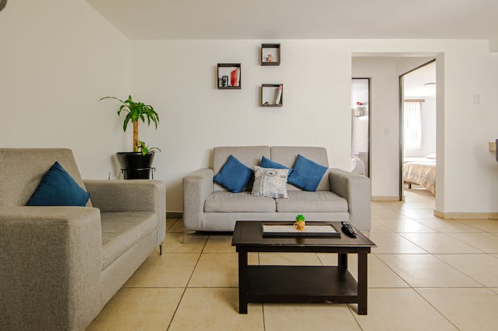 Moderno Y Exclusivo Depto. 15 Min Apto Estadio Gnp - Mexico