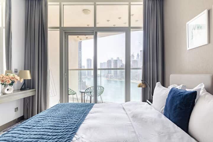 Nice Studio With Panoramic View Of The Canal ! - United Arab Emirates