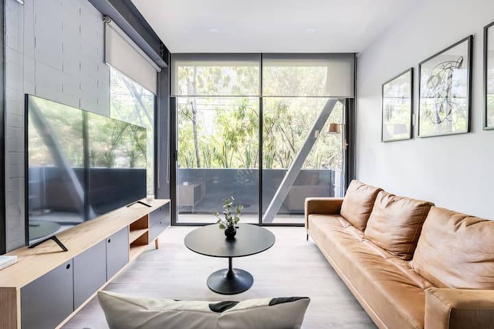 Amplio Departamento Col. Roma Cerca Parque México - Mexico City