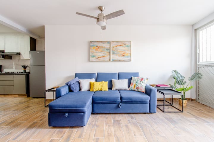 Amplio Depa 3 Recámaras | Cerca Jardín San Marcos. - Aguascalientes