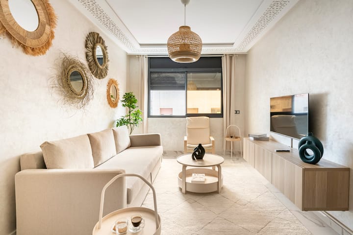 Luxueux&charmant 1chambre Salon/garage/rabat Ville - Rabat