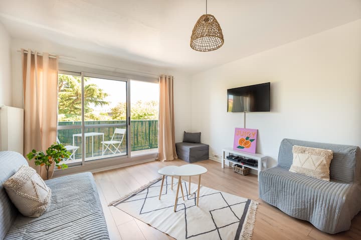 Idéal Familles-pros Studio 4 Pers Proche Bordeaux - Talence