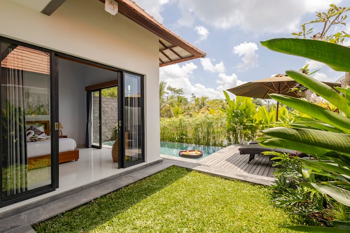 Temuku Lanyahan Ubud 1 |Room With Ricefield View - Ubud