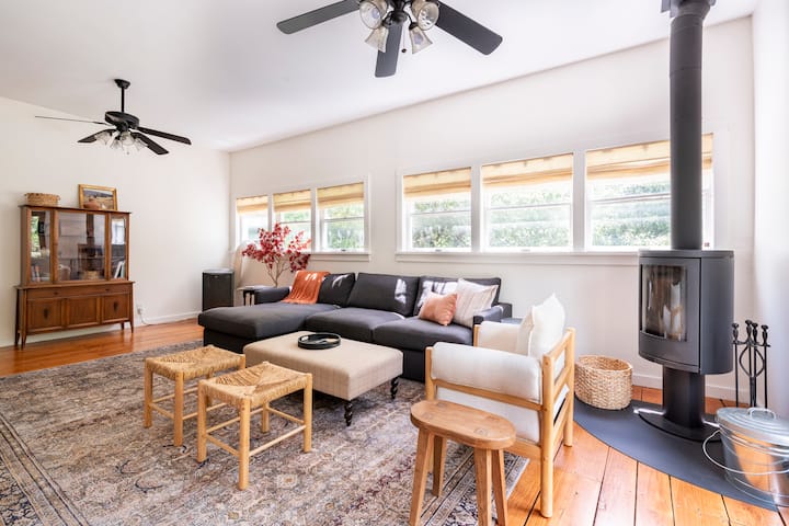 Spacious, Stylish Barn | Private Creek, Firepit - Margaretville, NY