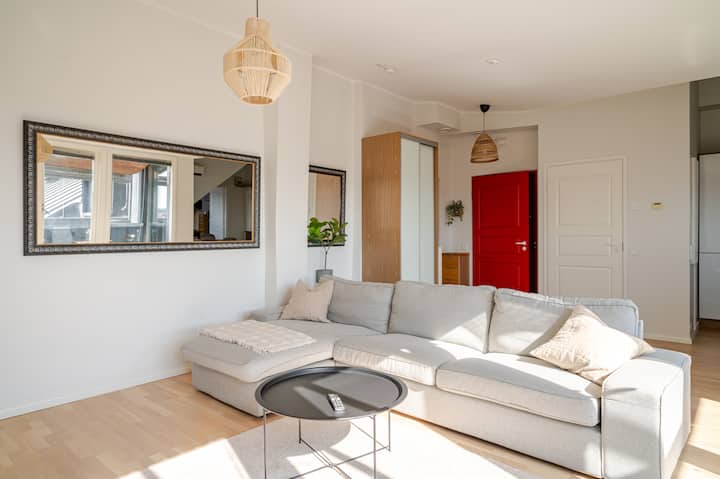 Unique 2br Rooftop Apartment With Sauna, 85m2 - Helsinki