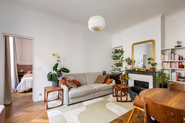 Bel Appartement Au Coeur Du Paris Branché -