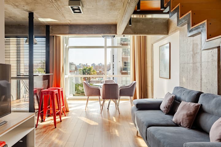 Modern Loft In Palermo (W/ Pool, Gym, Security) - Buenos Aires