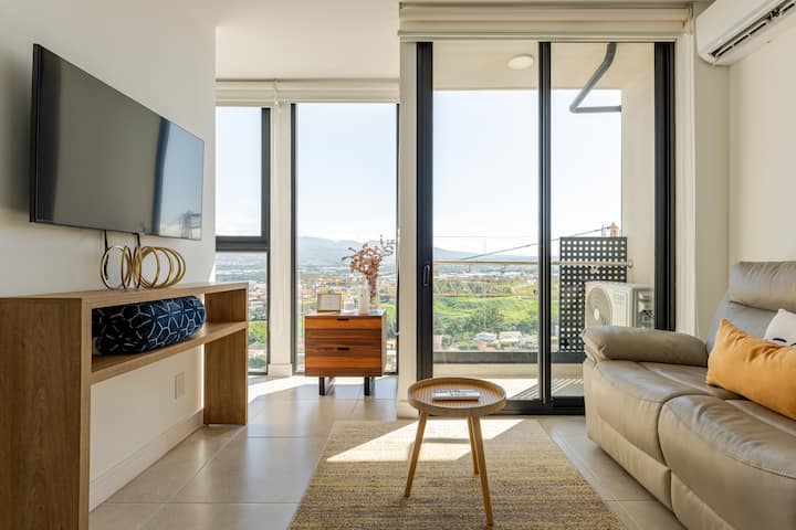 Cozy Studio W/ Sky Pool, Ac, Wifi & Gym - San José