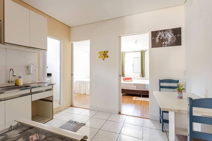 Studio 2 Cozinha E 2 Quartos Até 4 Hospedes - Guarulhos