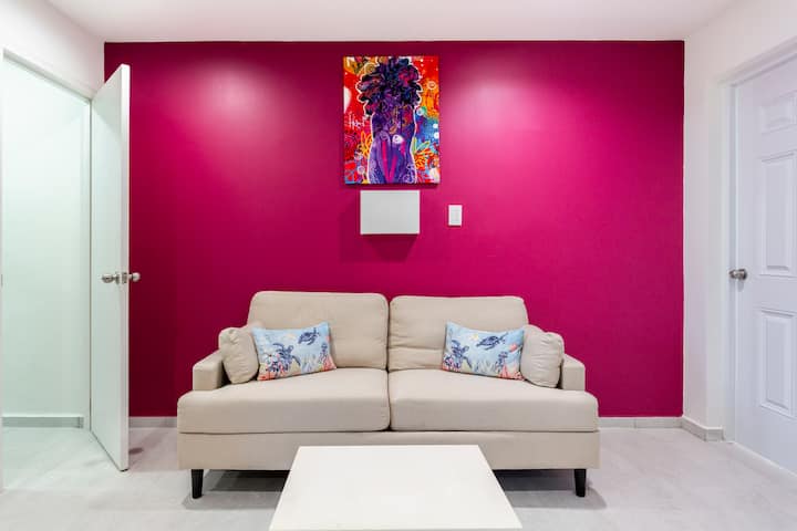 Mi Casita Apt Studio 5 Min 2 Palm Beach-5 - Aruba