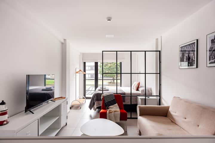 Comfy Downtown Studio With Mountain View - Ushuaia