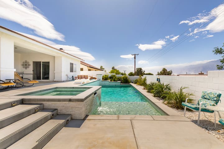 Desert, Mountain & Sunset Views Private Pool Spa - Desert Hot Springs, CA