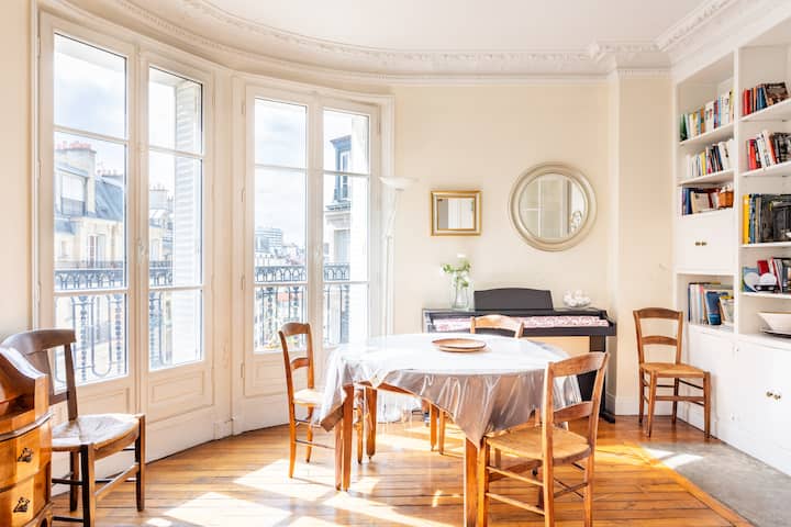 Lumineux 3 Pièces Parisien / 15' De La Tour Eiffel - ibis Paris Brancion Parc des Expositions 15ème