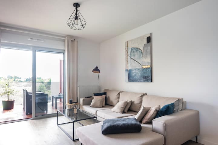 T3 Cosy Et Lumineux - Villenave-d'Ornon