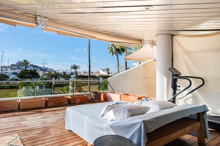 Terraza Xxl En Apartamento "Miramar" - Ibiza