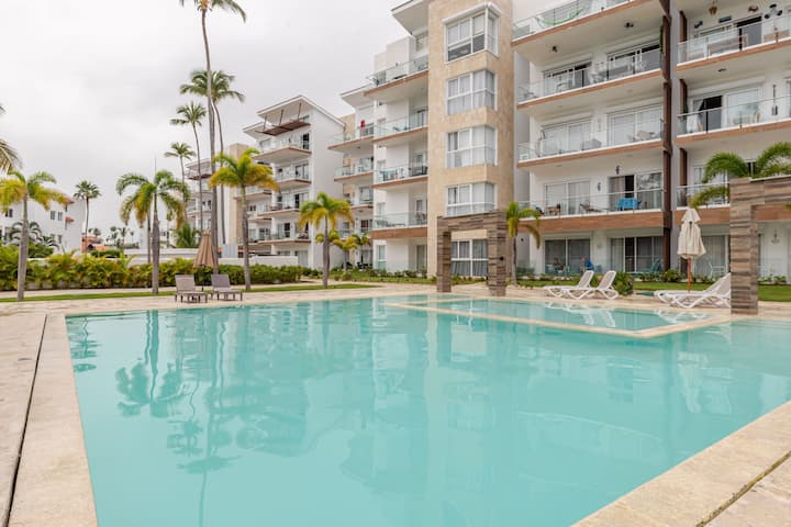 Un Paraíso Con Vista Al Mar Y Piscina - Punta Cana